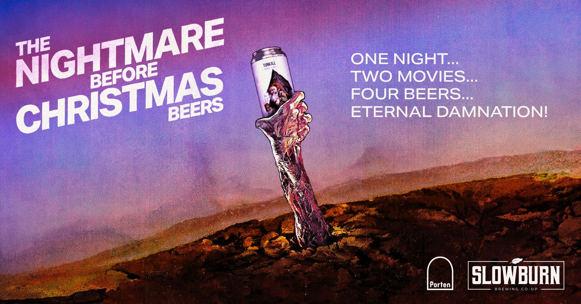 The NIGHTMARE before CHRISTMAS beers - 31/10/24 – Slowburn Brewing Co-op